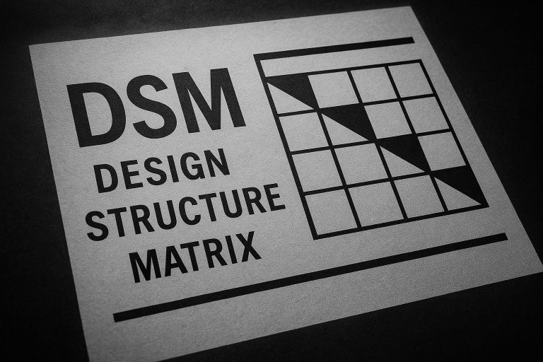 Tasarım Yapı Matrisi (Design Structure Matrix – DSM) | Savaş Şakar
